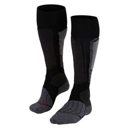 Falke sk1 Comfort Socken Damen - schwarz - Gr. 39-40 - Polypropylen/Polyacryl/Wolle