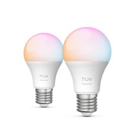 Philips LED-Lampe 'Hue Essential smarte' E27 8 W 2 St&uuml;ck