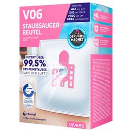 Vivess Staubsaugerbeutel 'V06' 4 Stück