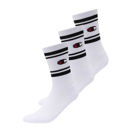 Champion Authentic Athletic Apparel Socken 'Seasonal' Damen Gr&ouml;&szlig;e 35/38 rot / schwarz / wei&szlig;