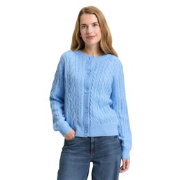 Tom Tailor Strickjacke Damen Gr&ouml;&szlig;e M hellblau