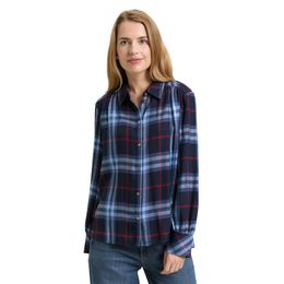 Tom Tailor Bluse Damen Gr&ouml;&szlig;e XXXL navy / hellblau / rot