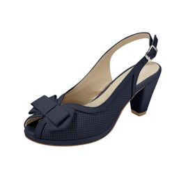 Andrea Conti Damen Sandalette, marine, Größe 36