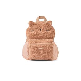 Liewood Rucksack 'Andreas Pile Cat' Jungen Gr&ouml;&szlig;e One Size hellbeige / puder / schwarz