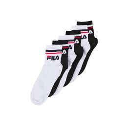 Fila Socks female Black, White size 35/38