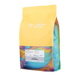 Coffee Circle Kaffee Hendra, 1 kg gemahlen, Arabica aus Indonesien, nussig und schokoladige Noten, Weihnachtskaffee, nachhaltiger Filterkaffee