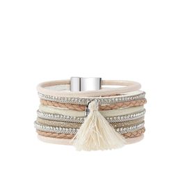 Lascana Armband Damen Gr&ouml;&szlig;e One Size beige / creme / hellbraun