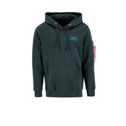 Alpha Industries Sweatshirt Herren Gr&ouml;&szlig;e S petrol / orange