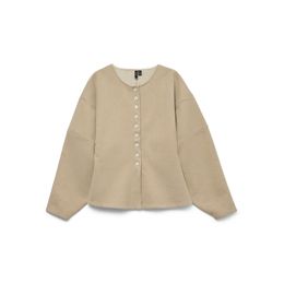 V&eacute;ro Moda Vero Moda Strickjacke 'VMKleia' Damen Gr&ouml;&szlig;e XL beige