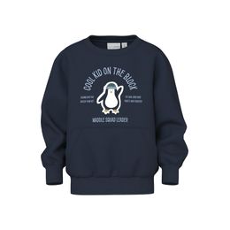 name it Sweatshirt 'NMMVUGO' Jungen Gr&ouml;&szlig;e 92 navy / schwarz / wei&szlig;
