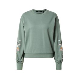 V&eacute;ro Moda Vero Moda Sweatshirt 'VMSELIN' Damen Gr&ouml;&szlig;e XL gr&uuml;n / orange / pink / wei&szlig;