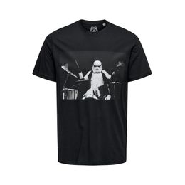 Only & Sons Only & Sons T-Shirt 'ONSSTORMTROOPER' Herren Gr&ouml;&szlig;e XXL schwarz / wei&szlig;