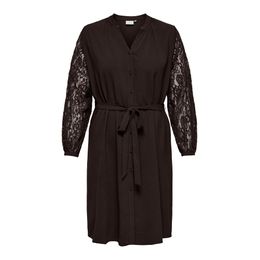 Only Carmakoma Kleid 'CARKAMMY' Damen Gr&ouml;&szlig;e 46 schwarz Winterkleid