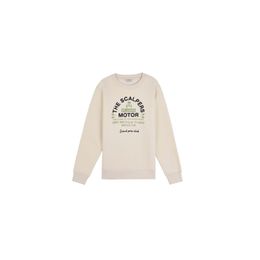Scalpers Sweatshirt M&auml;dchen Gr&ouml;&szlig;e 104 beige / hellgr&uuml;n / schwarz