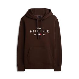 Tommy Hilfiger Sweatshirt 'BRAND LOVE' Herren Gr&ouml;&szlig;e XXL navy / dunkelbraun / rot / wei&szlig;