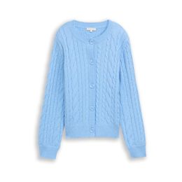 Tom Tailor Strickjacke Damen Gr&ouml;&szlig;e M hellblau