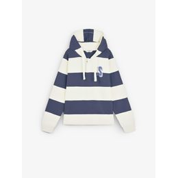 Scalpers Scstripesskullhoodie Kids ' ' M&auml;dchen Gr&ouml;&szlig;e 116 blau / navy
