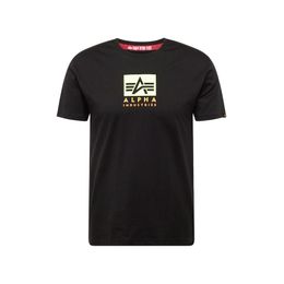 Alpha Industries T-Shirt Herren Größe XXL limette / orange / schwarz