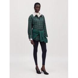 EDITED Bluse 'Kelly' Damen Gr&ouml;&szlig;e L gr&uuml;n / schwarz / wei&szlig;