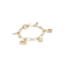 Coach Armband 'ICONIC CHARM' Damen Gr&ouml;&szlig;e One Size gold / transparent