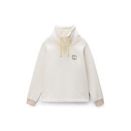 Napapijri Sweatshirt 'B-Fedaia' Damen Gr&ouml;&szlig;e L hellbeige / dunkelgrau