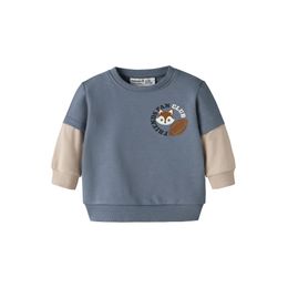 name it Sweatshirt 'NBMSUMO' Gr&ouml;&szlig;e 56 creme / taubenblau / mischfarben