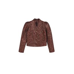 Scalpers Scleopard Blazer Damen Gr&ouml;&szlig;e 42 gold / burgunder