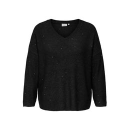 Only Carmakoma Pullover 'CARARIZONA' Damen Gr&ouml;&szlig;e 7XL schwarz