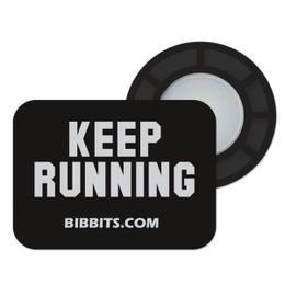 BibBits Race Number Magnets - Keep Running