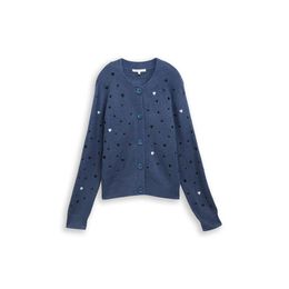 Tom Tailor Denim Knit Cardigan female Blue size XXL