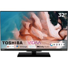 Toshiba LED-Fernseher "32LV3E63DA", Energieeffizienz: E (A-G), schwarz, 32, Fernseher