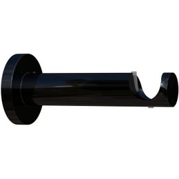 Kombitr&auml;ger Indeko, schwarz, &Oslash;:2cm, Gardinenstangenhalterungen, &Oslash; 20 mm f&uuml;r Vorhangstangen und Innenlaufsysteme