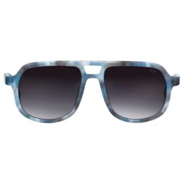 Sonnenbrille MINI EYEWEAR "MINI EYEWEAR Sonnenbrille", Damen, blau (dusty blau marmoriert), Sonnenbrillen