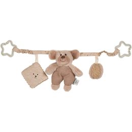 Kinderwagenkette Sterntaler "Bauernhof", beige, Greifspielzeug, Kinder, Flauschstoff