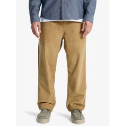 Quiksilver Herren Cordhose "TAXER REGULAR CORD PANT"elmwood, Gr. L, Obermaterial: 100% Baumwolle, Hosen