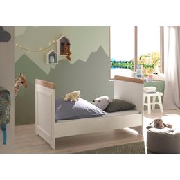 Umbauseiten Begabino "Jasmin Bettseiten zum Juniorbett", wei&szlig;, B:139cm H:18cm T:1,8cm, Spanplatte, Umbauseiten, Wei&szlig;, passend zu Jasmin Babybett