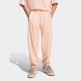 Sporthose adidas originals "SWEATPANTS", Mädchen, Gr. 158, N-Gr, haze coral, Obermaterial: 100% Baumwolle, Hosen