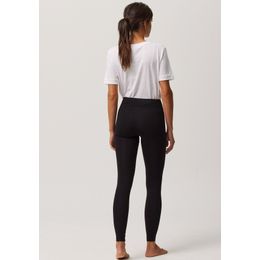 Leggings YSABEL MORA "LEGGINGS BASIC COLLECTION", Damen, Gr. XL, N-Gr, schwarz, Obermaterial: 85% Polyamid, 15% Elasthan, unifarben, figurbetont lang, Hosen Leggings, enggeschnittem mit Push-up Effekt