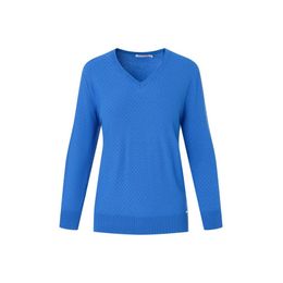 Quiosque Pullover Damen Größe XXXL blau / dunkelblau