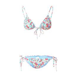 Rip Curl Bikini Damen Gr&ouml;&szlig;e M t&uuml;rkis / pastellgelb / himbeer / wei&szlig;