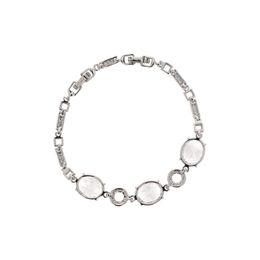 NAEMI Armband Damen Gr&ouml;&szlig;e One Size silber / wei&szlig;