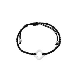 Gaya Armband Damen Gr&ouml;&szlig;e One Size schwarz / silber