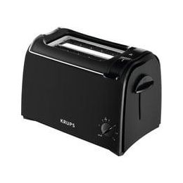 Krups Toaster ProAroma KH1518 schwarz, 700 Watt, f&uuml;r 2 Scheiben Toast