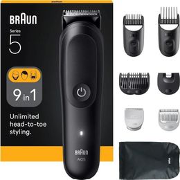 Braun Series 5 All-In-One Style Kit AIO5540, Haarschneider schwarz, 9-in-1