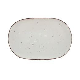 Peill & Putzler Peill+Putzler Servierplatte 40x 27 cm Siena wei&szlig; Steinzeug/Steingut Ma&szlig;e (cm): B: 27 &raquo; M&ouml;bel Kraft