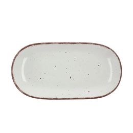 Peill & Putzler Peill+Putzler Servierplatte 25 x 13 cm Siena wei&szlig; Steinzeug/Steingut Ma&szlig;e (cm): B: 13 &raquo; M&ouml;bel Kraft