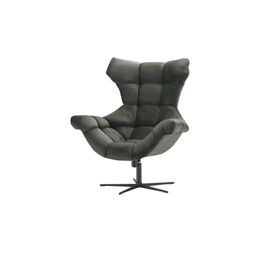 switch Sessel aus Samt Sensi grau Maße (cm): B: 103 H: 119 T: 84.0 Sessel & Hocker > Sessel nach Material > Stoff Sessel » Sofa DE