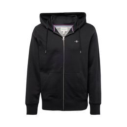 Gant Sweatjacke Herren Gr&ouml;&szlig;e M schwarz