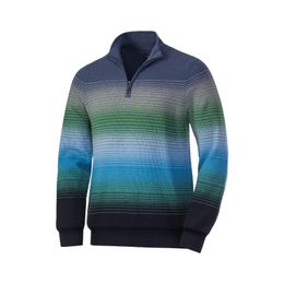 Franco Bettoni Herren Zipper-Pullover Multicolor