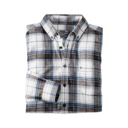 HENSON&HENSON Henson&Henson Herren Flanellhemd